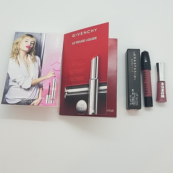 Givenchy | Makeup | Givenchy Ysl Abh Bobbi Brown Buxom Lip Samples Pck ...
